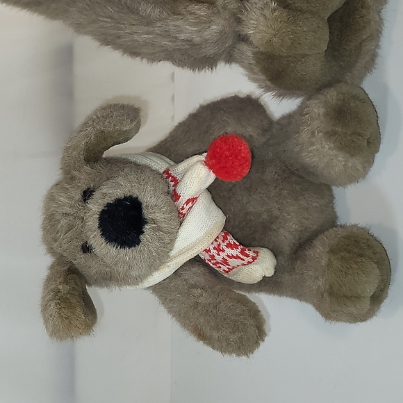 Target | Toys | 2 Vintage Christmas Stuffed Dogs Made Exclusively For ...